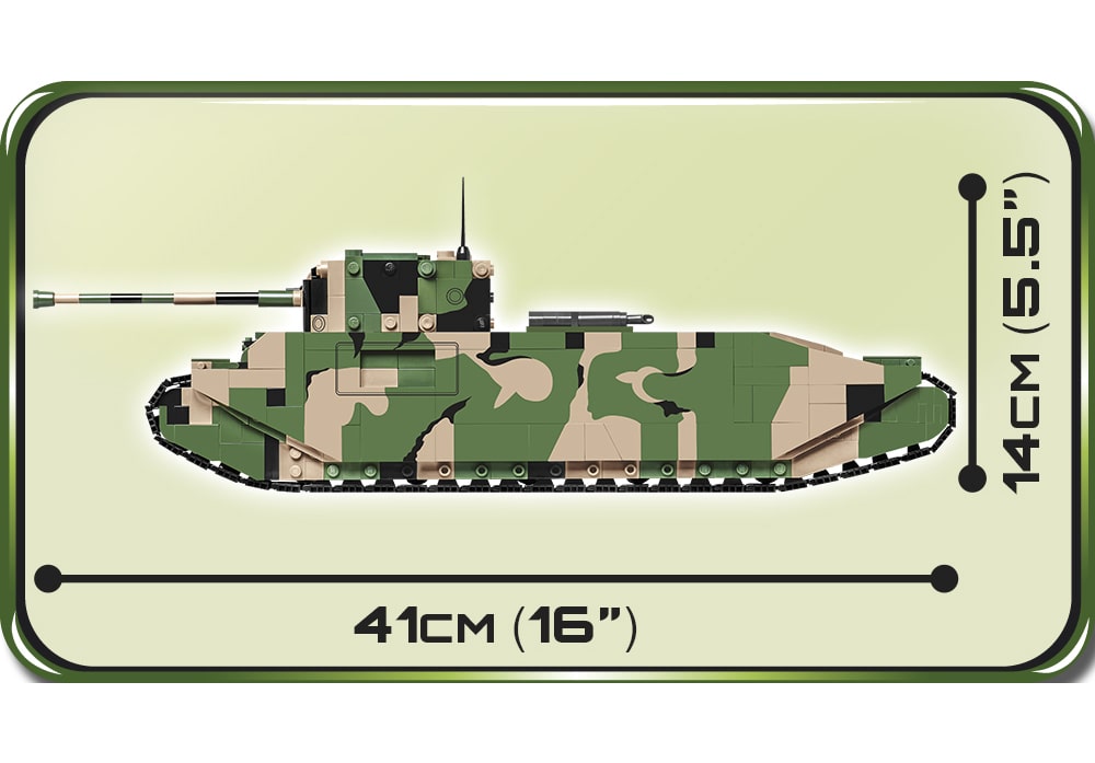 COBI World War II: TOG 2* Super Heavy Tank (2544) – Legerspeelgoed.nl