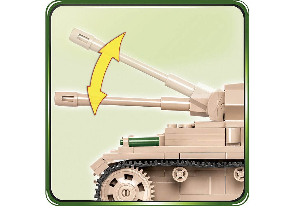 COBI World War II: Panzer IV Ausf. G tank (2546) – Legerspeelgoed.nl