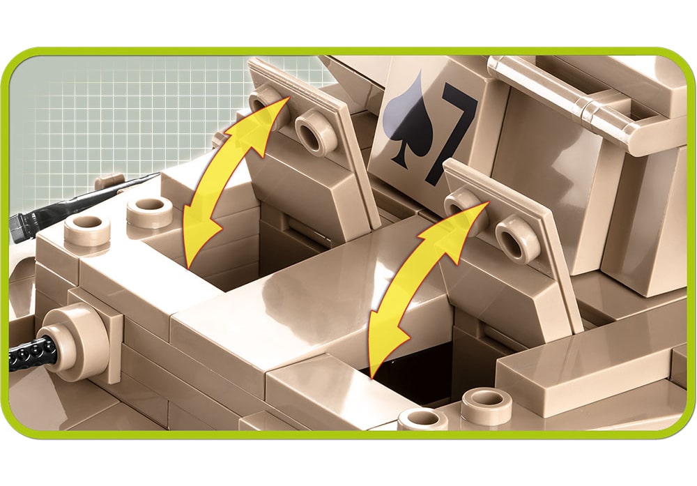 COBI World War II: Panzer IV Ausf. G tank (2546) – Legerspeelgoed.nl