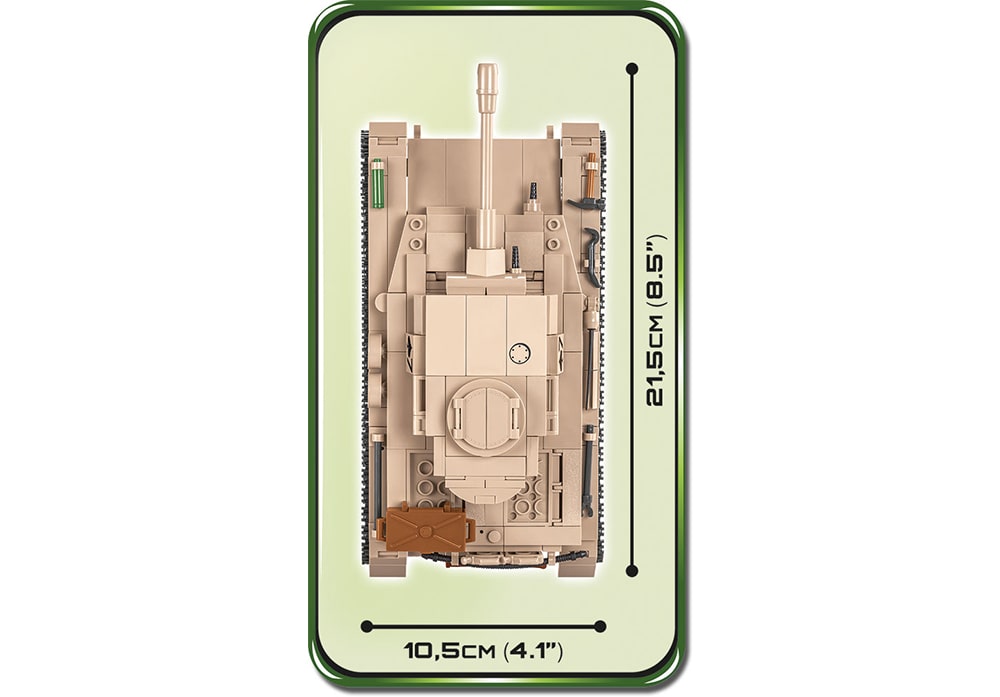 COBI World War II: Panzer IV Ausf. G tank (2546) – Legerspeelgoed.nl