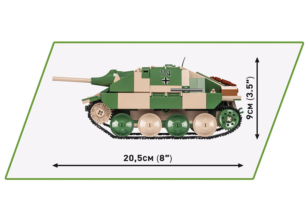 COBI World War II: Jagdpanzer38(t) tankjager (Hetzer) (2558 ...