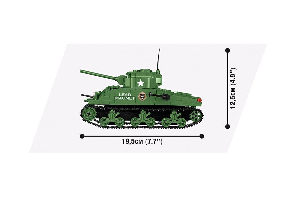 COBI World of Tanks: M4 Sherman (3007A) – Legerspeelgoed.nl