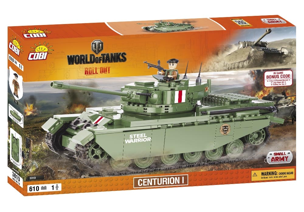 COBI World of Tanks: Centurion I (3010) – Legerspeelgoed.nl