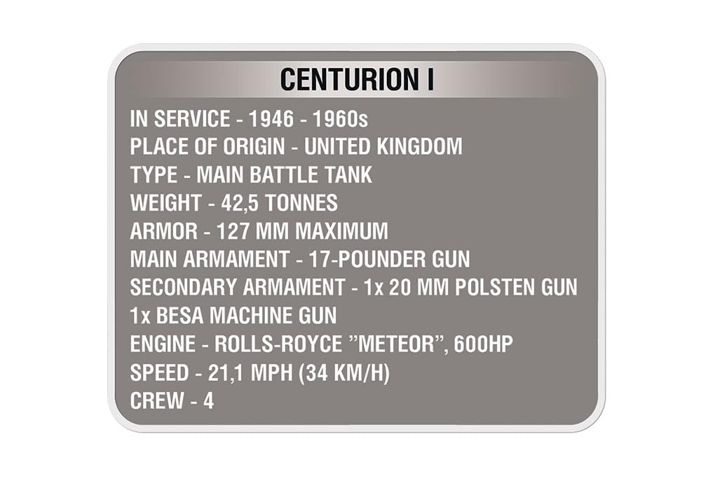 COBI World of Tanks: Centurion I (3010) – Legerspeelgoed.nl