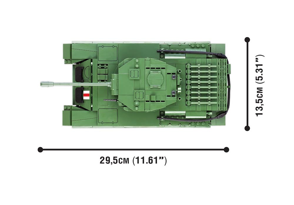 COBI World of Tanks: Centurion I (3010) – Legerspeelgoed.nl