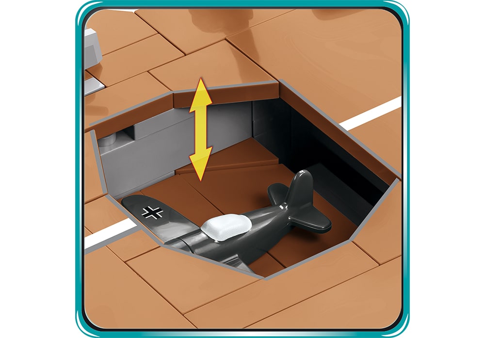 COBI World War II: Aircraft Carrier Graf Zeppelin (4826 ...