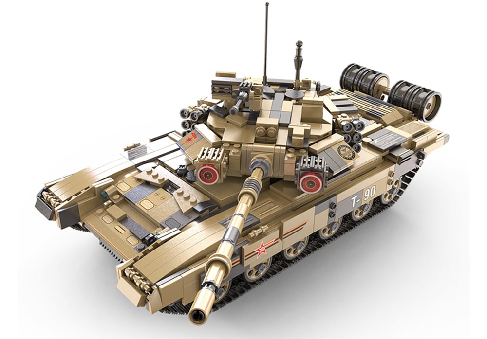 CaDA Military Series: T-90 Main Battle Tank - RC Optioneel (C61003W ...