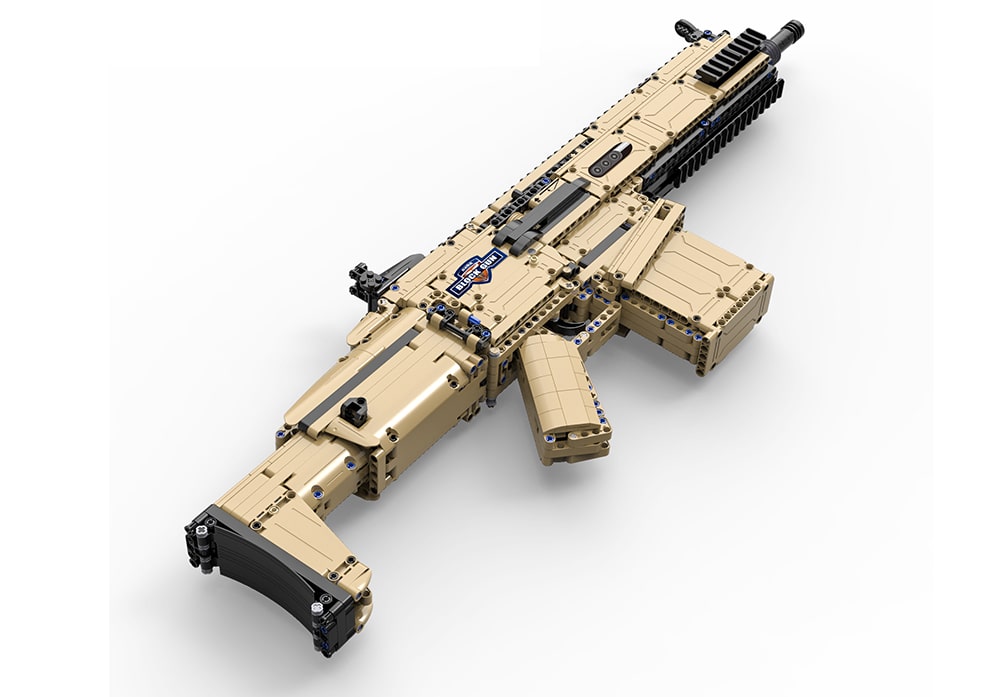 CaDA Block Gun Series: Scar 17S Assault Rifle (C81021W) – Legerspeelgoed.nl