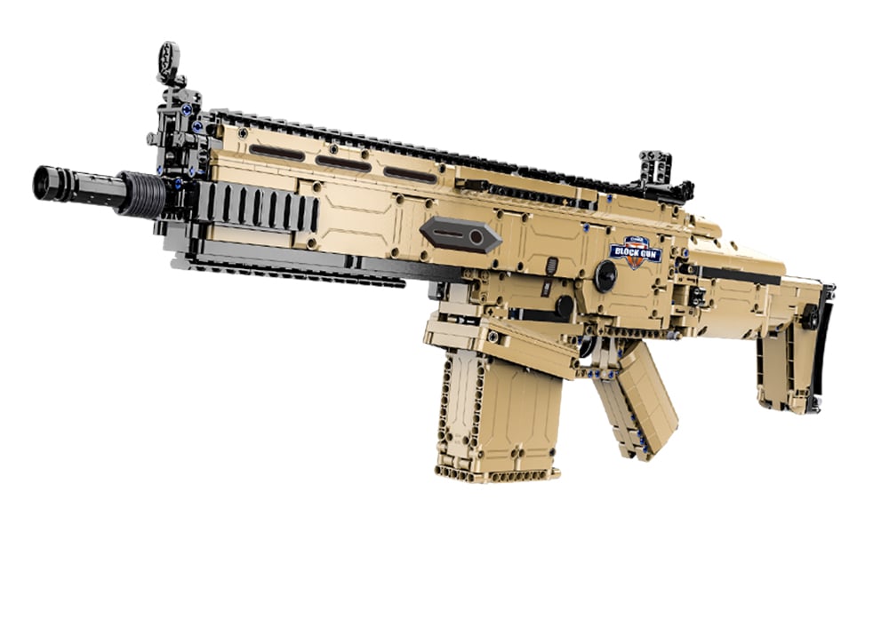 CaDA Block Gun Series: Scar 17S Assault Rifle (C81021W) – Legerspeelgoed.nl
